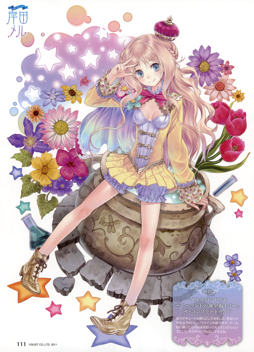 Safebooru - absurdres atelier (series) atelier meruru blonde hair ...