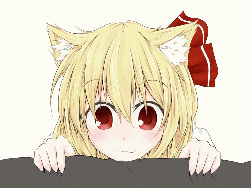 Safebooru - :3 animal ears animated animated gif artist request blonde ...