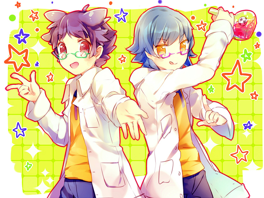 Safebooru - blue hair inazuma eleven (series) inazuma eleven go ...