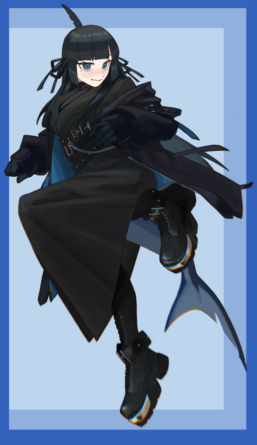 Safebooru - 1girl absurdres artemis of the blue atelier live belt billyonthestraw black footwear ...