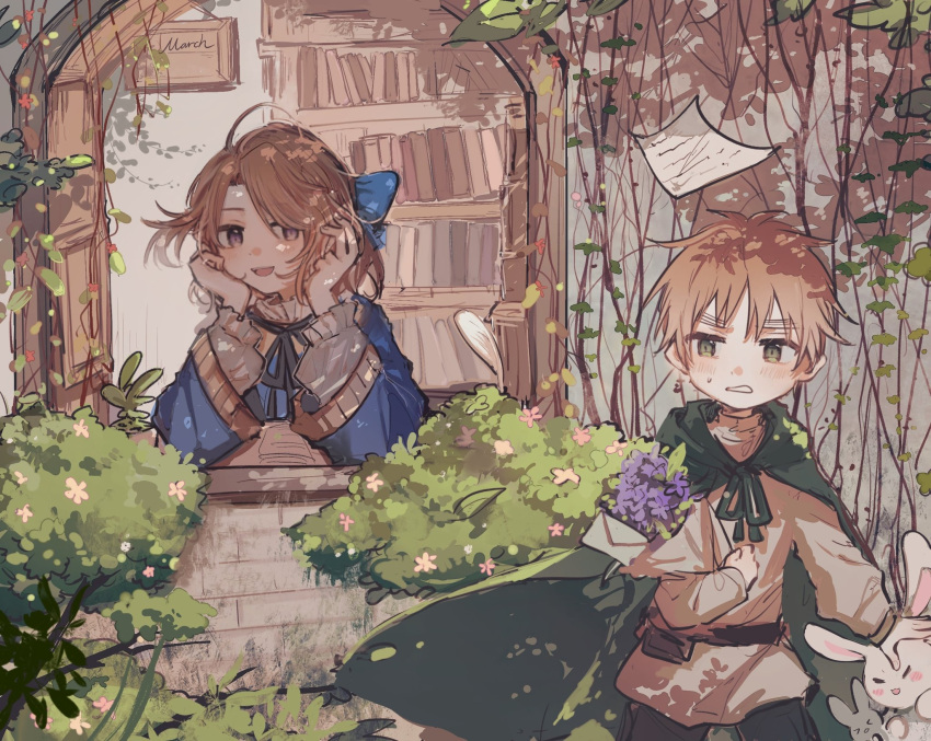 Safebooru - 2boys aged down axis powers hetalia blonde hair blue eyes ...