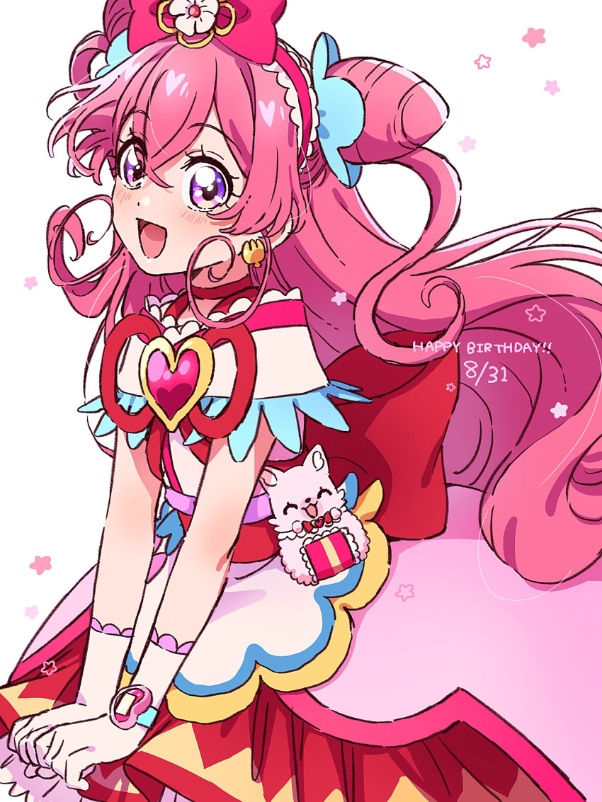 Safebooru - cure precious delicious party precure dress heart highres ...