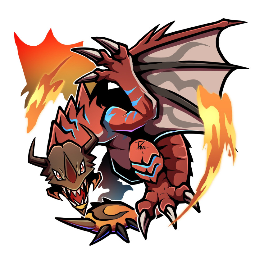 Safebooru - brown eyes danzart 24 digimon digimon (creature) dragon ...