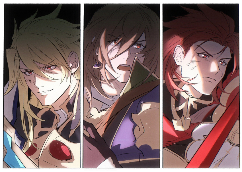 Safebooru - 3boys aglovale (granblue fantasy) blonde hair brothers ...