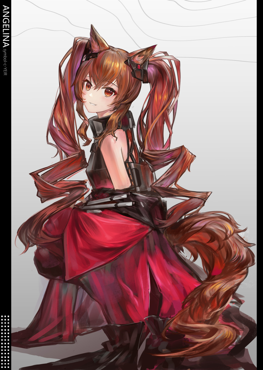 Safebooru - 1girl absurdres angelina (arknights) angelina (endfield ...
