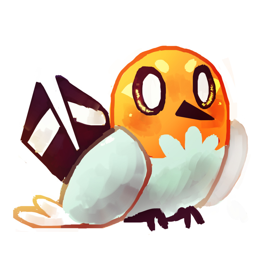 Safebooru - beak bird bright pupils elricflavia fletchling highres ...