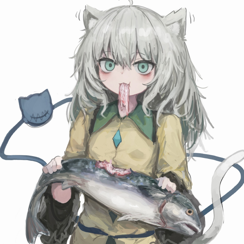 Safebooru - 1girl ahoge animal animal ears cat ears cat girl cat tail ...