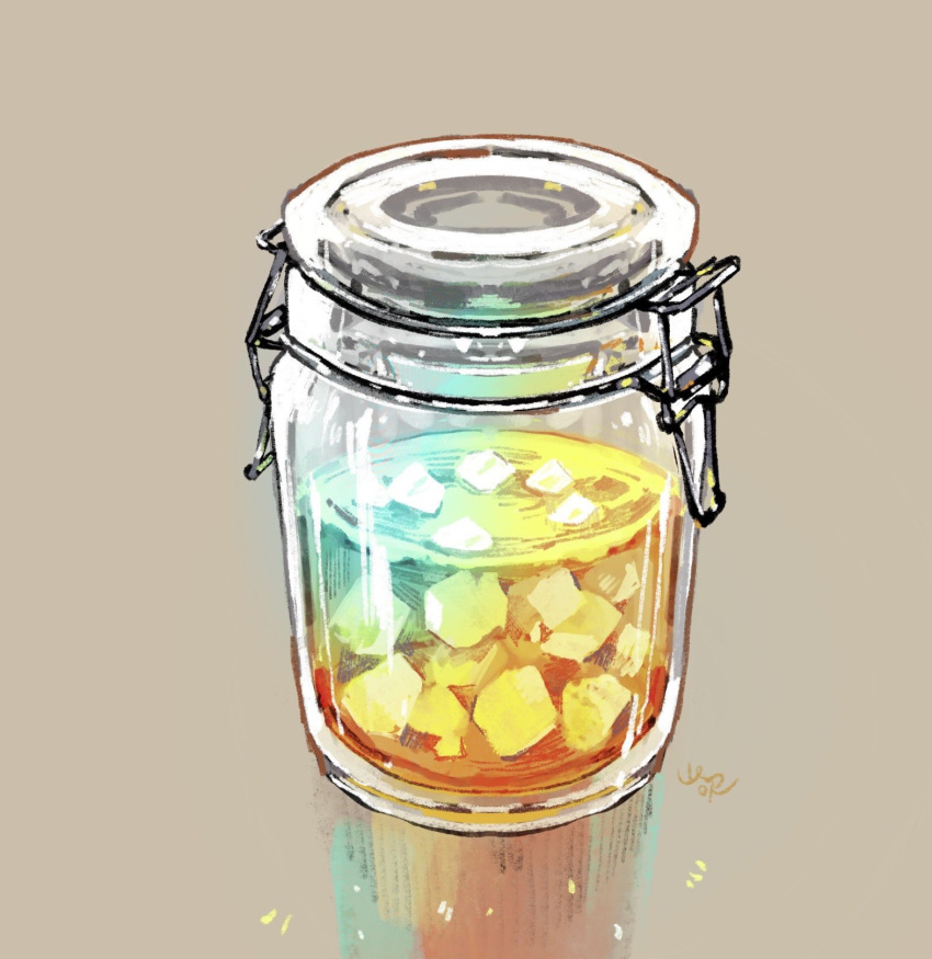 Safebooru - commentary request glass glowing highres jar no humans ...