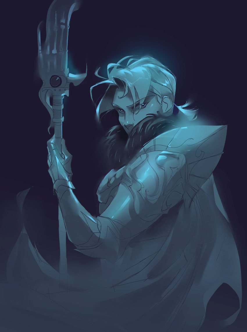 Safebooru - 1boy absurdres areadbhar (fire emblem) armor blue ...