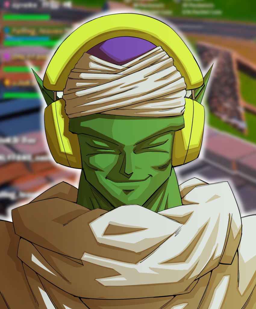 Safebooru - 1boy absurdres alien cheekbones closed eyes closed mouth ...