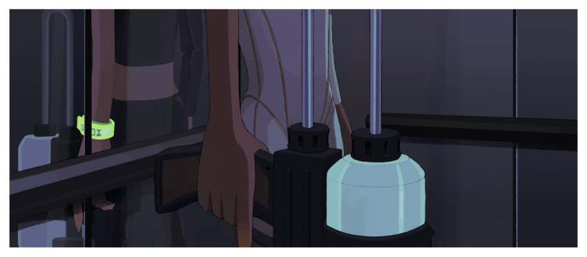 Safebooru - 1girl agent 8 (splatoon) bodysuit border dark-skinned ...