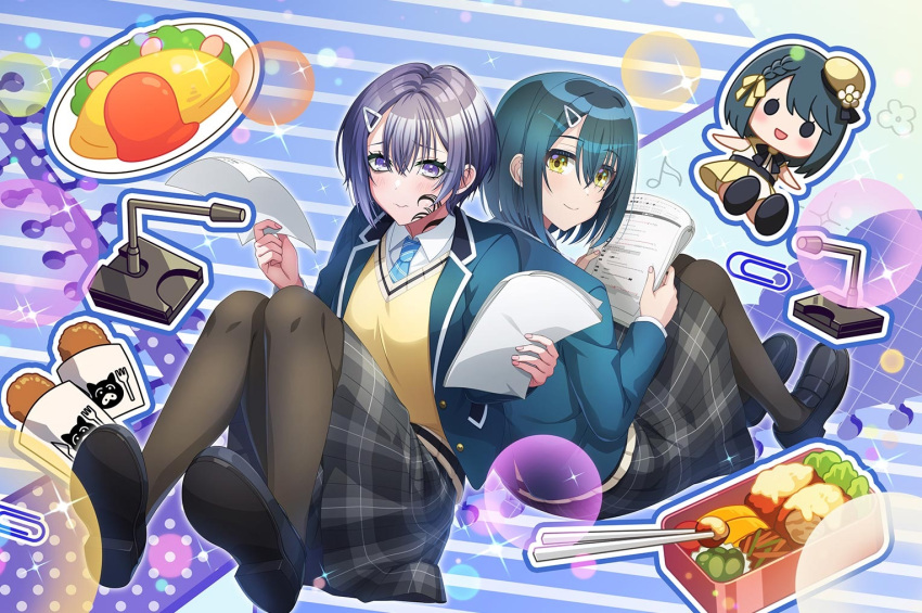 Safebooru - blue eyes blue hair d4dj dress short hair sophia (d4dj) | 5404080