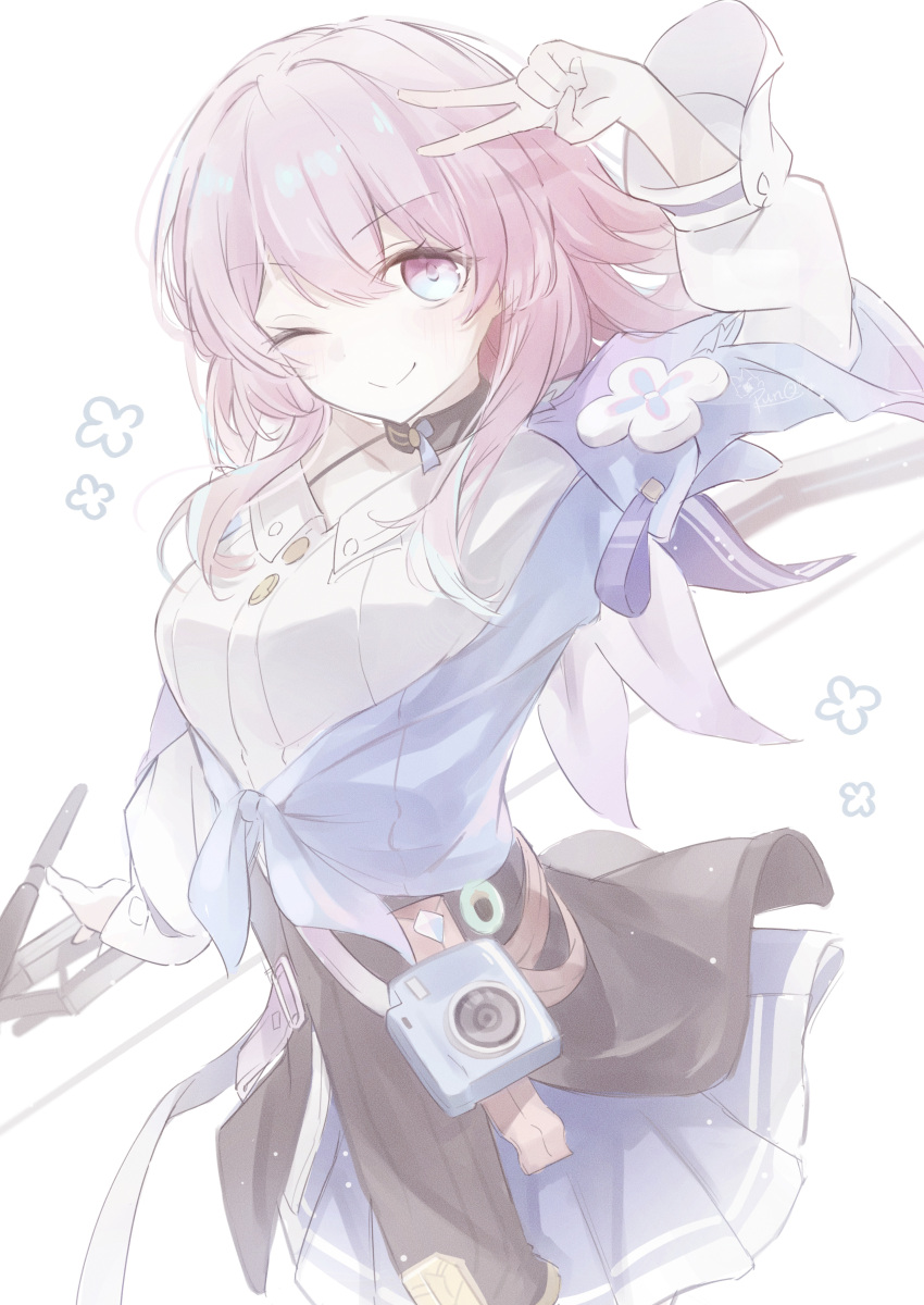 Safebooru - 1girl absurdres acorn arm up badge black choker black ...