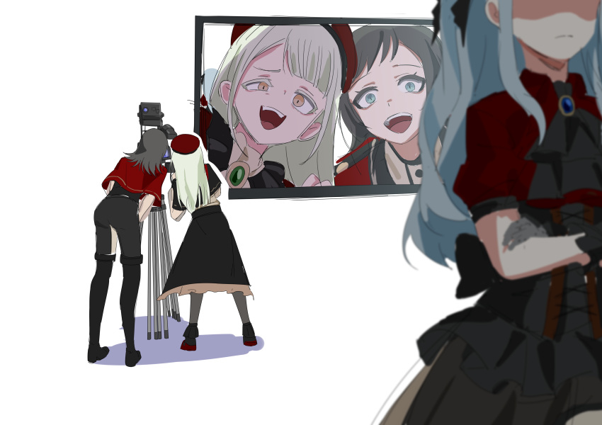 Safebooru - 3girls absurdres ascot bang dream! bang dream! it's mygo!!!!! beret black ascot ...