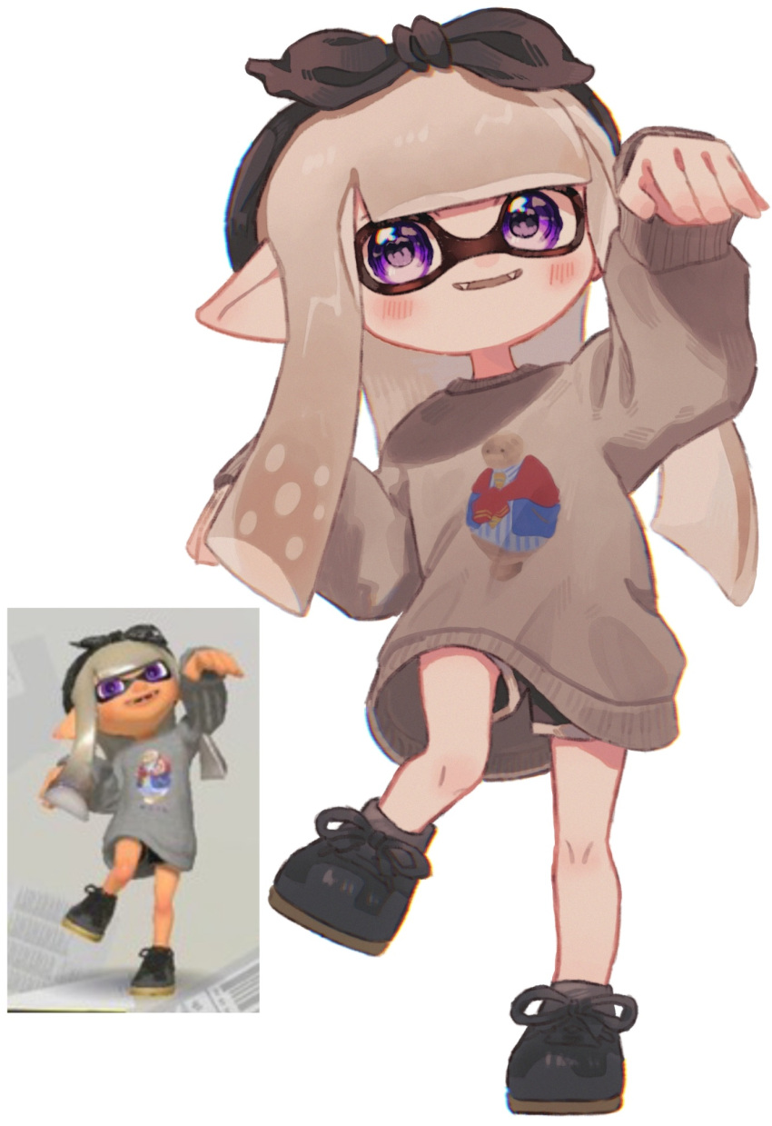 Safebooru - 1girl bandana black bandana black footwear black shorts ...