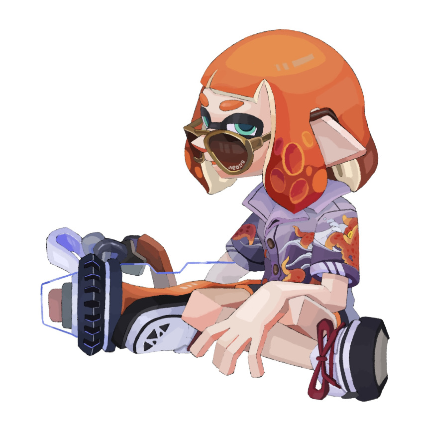 Safebooru - 1girl aqua eyes black shorts buttons dolphin shorts full ...