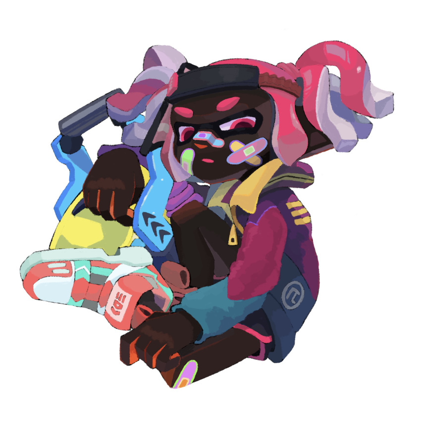 Safebooru - 1girl bandaid bandaid on cheek bandaid on face bandaid on ...