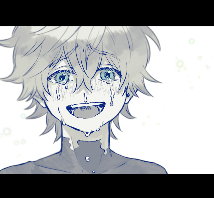 Safebooru - 1boy black clover blue eyes blush crying crying with eyes ...