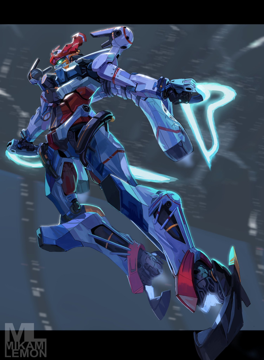 Safebooru - dual wielding full body glowing glowing eyes gquuuuuux ...