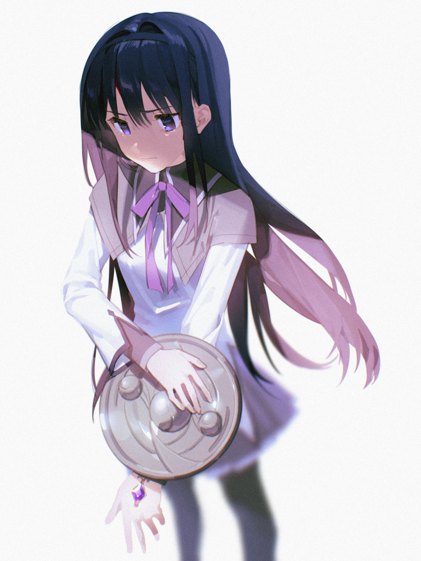 Safebooru - 1girl absurdres akemi homura akemi homura (magical girl) argyle clothes argyle ...