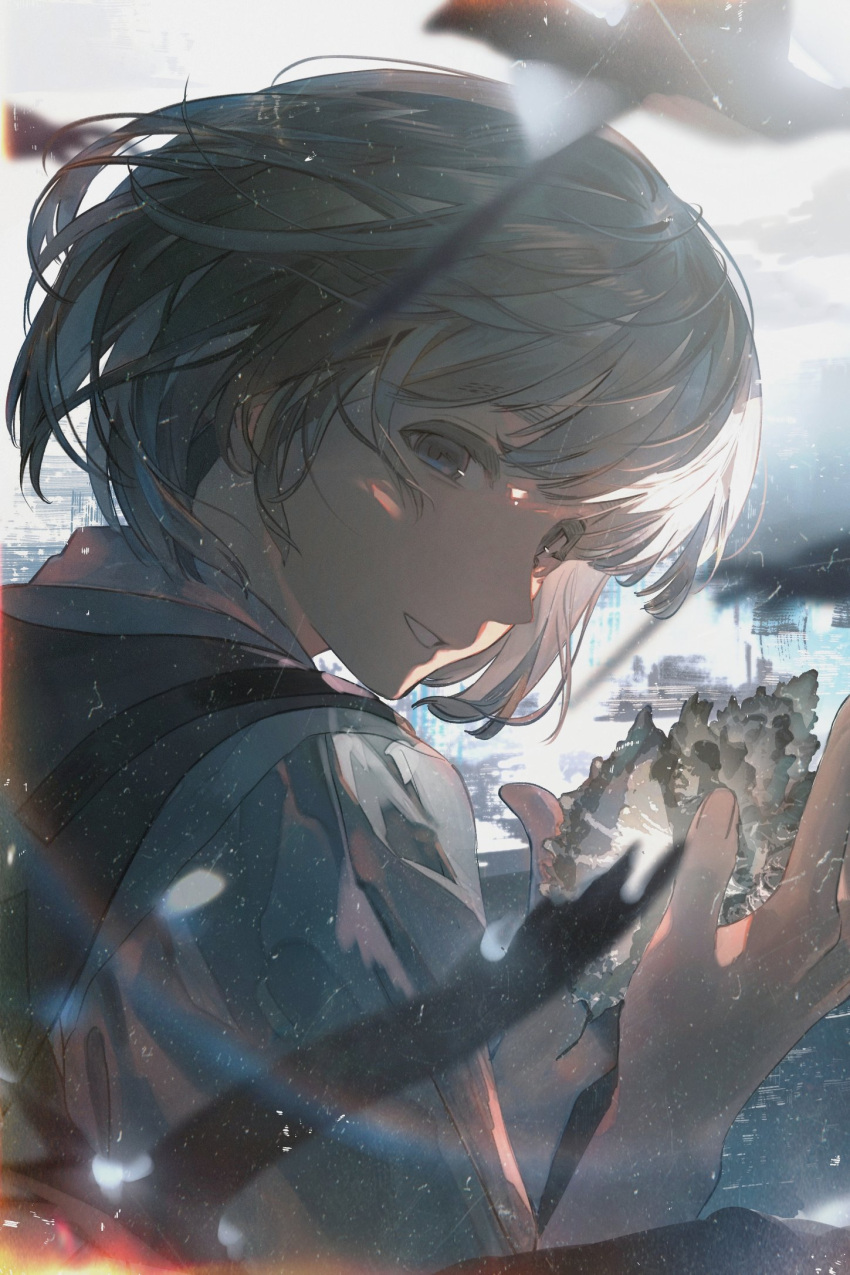 Safebooru - 1boy armin arlert blonde hair blue eyes blurry blurry ...