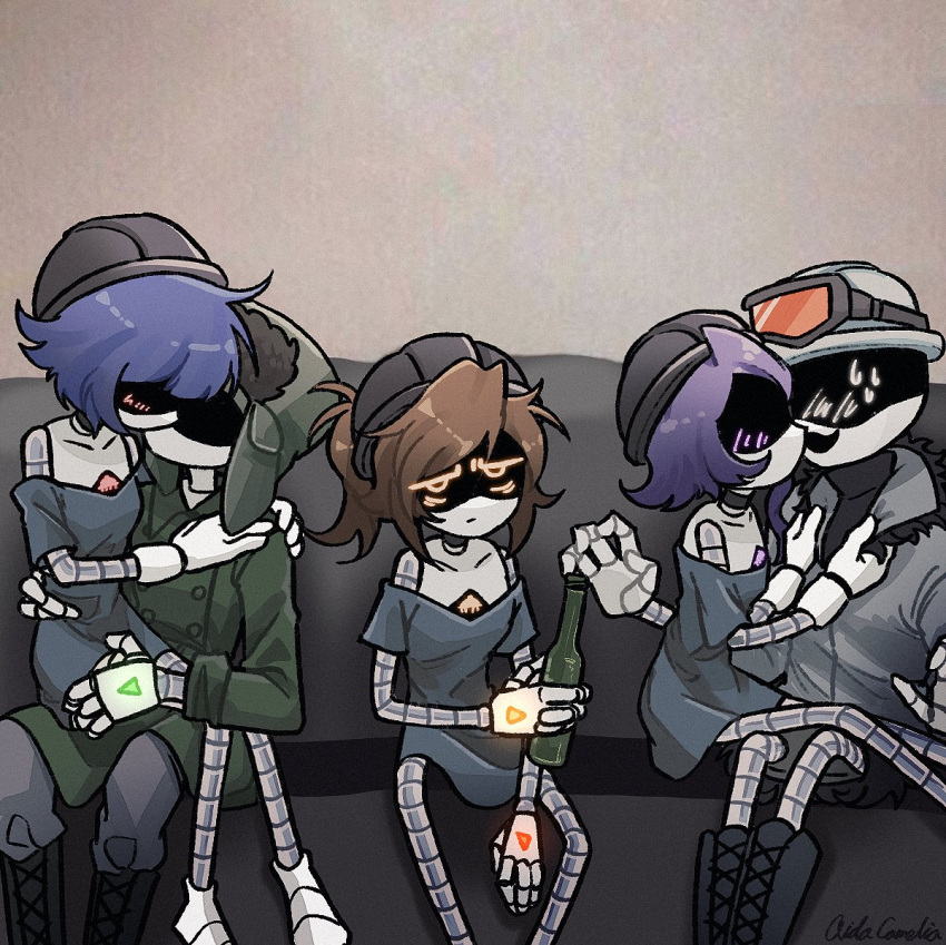 Safebooru - aida (aidacamelia0516) alice (murder drones) black footwear ...