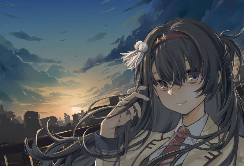 Safebooru - 1girl 2025 absurdres backlighting black hair close-up ...