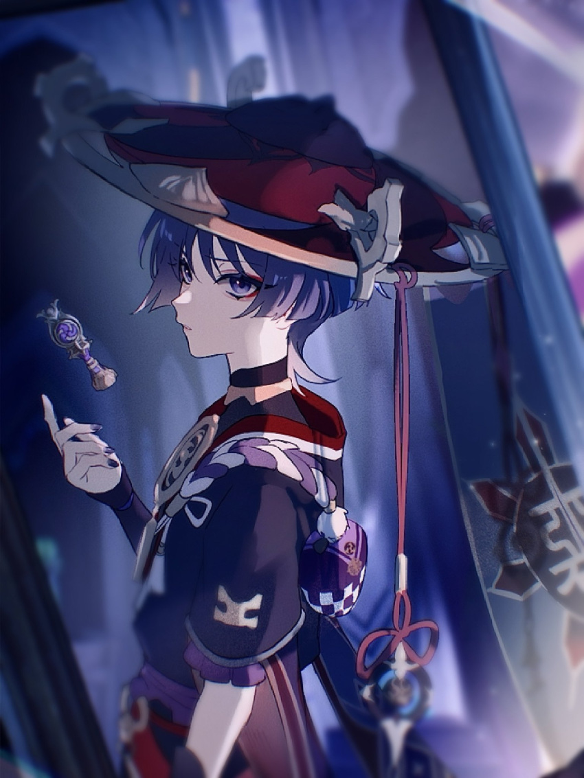 Safebooru - 1boy black bodysuit black hat black sleeves blunt ends ...