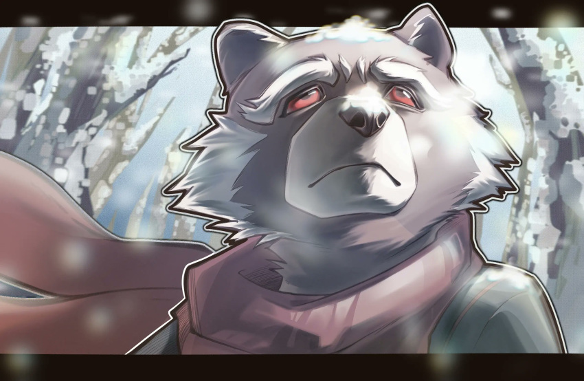 Safebooru - 1boy animal ears close-up closed mouth english commentary ...