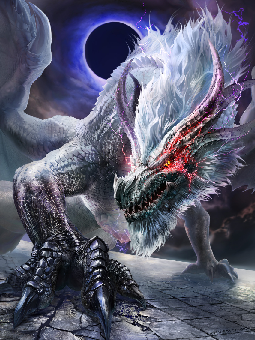 Safebooru - claws commentary request crack cracked floor dragon dragon ...