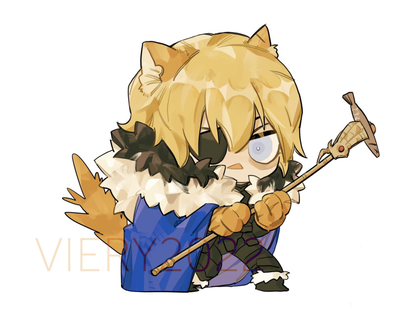 Safebooru - 1boy 2022 animal ears animal hands areadbhar (fire emblem) armor artist name black ...