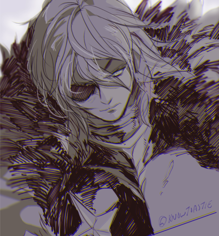 Safebooru - 1boy armor breastplate closed mouth commentary dimitri ...