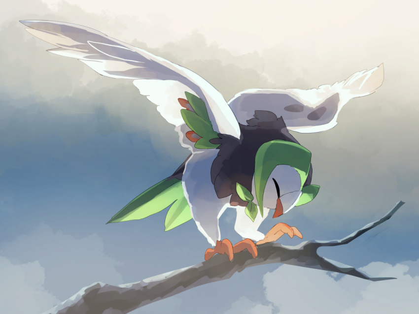 Safebooru - animal focus beak bird commentary request dartrix feathered wings fusenryo no humans ...