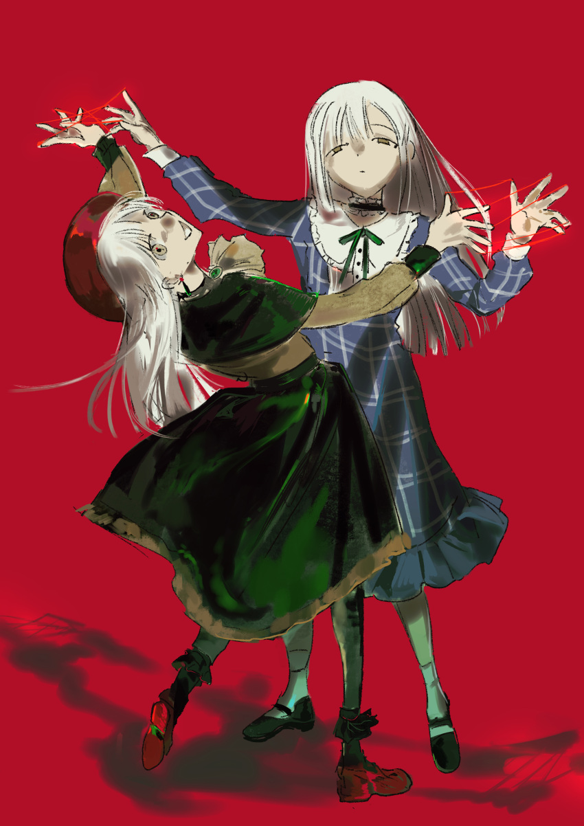 Safebooru - 2girls absurdres ave mujica (bang dream!) bang dream! choker dress frilled choker ...