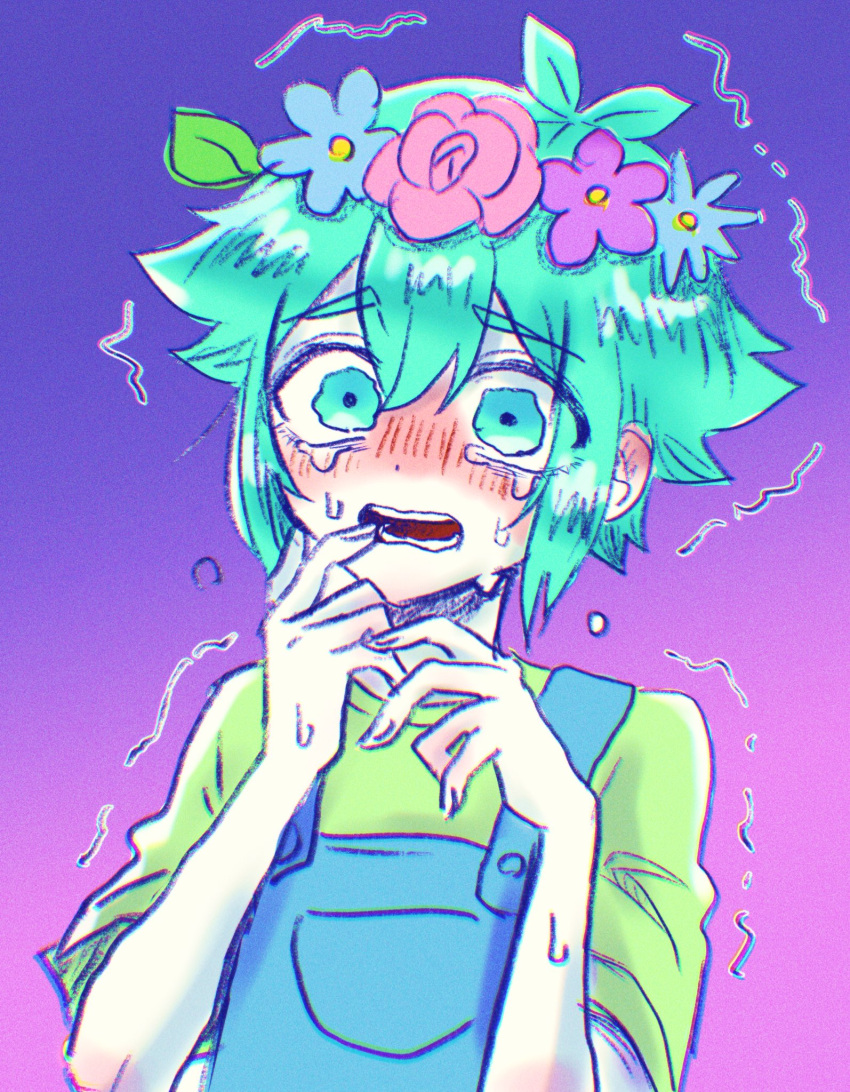 Safebooru - 1boy antenna hair basil (headspace) (omori) basil (omori ...