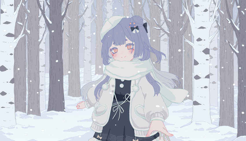 Safebooru - 1girl absurdres azusa (vtuber) azusa official beret black ...