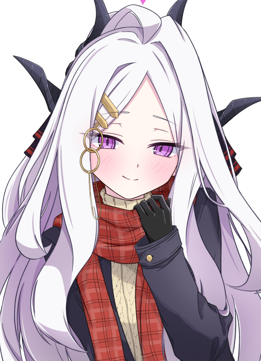 Safebooru - 1girl absurdres ahoge alternate costume black coat blue archive blush breasts coat ...