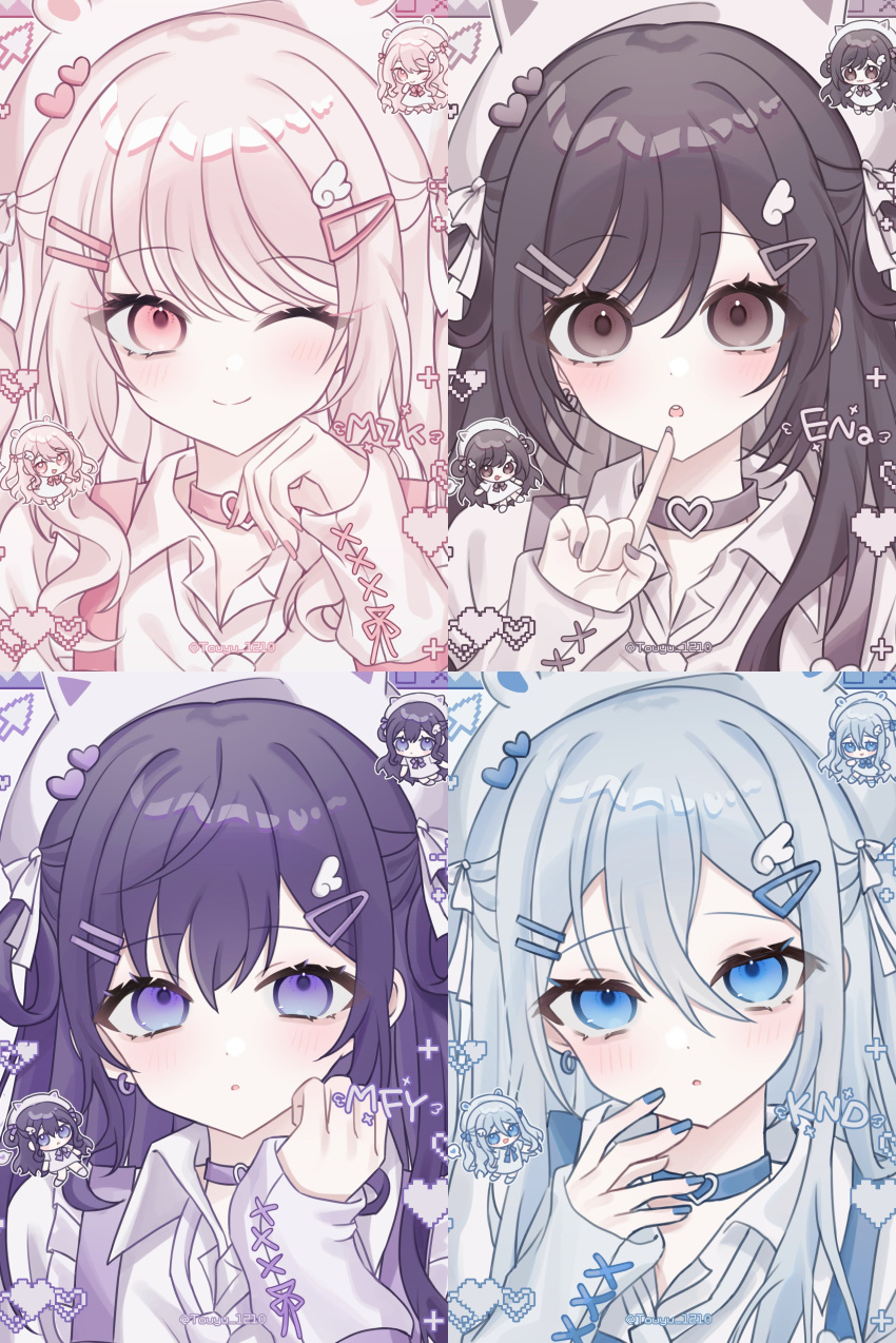 Safebooru - 1other 25-ji nightcord de. (project sekai) 3girls :o ...