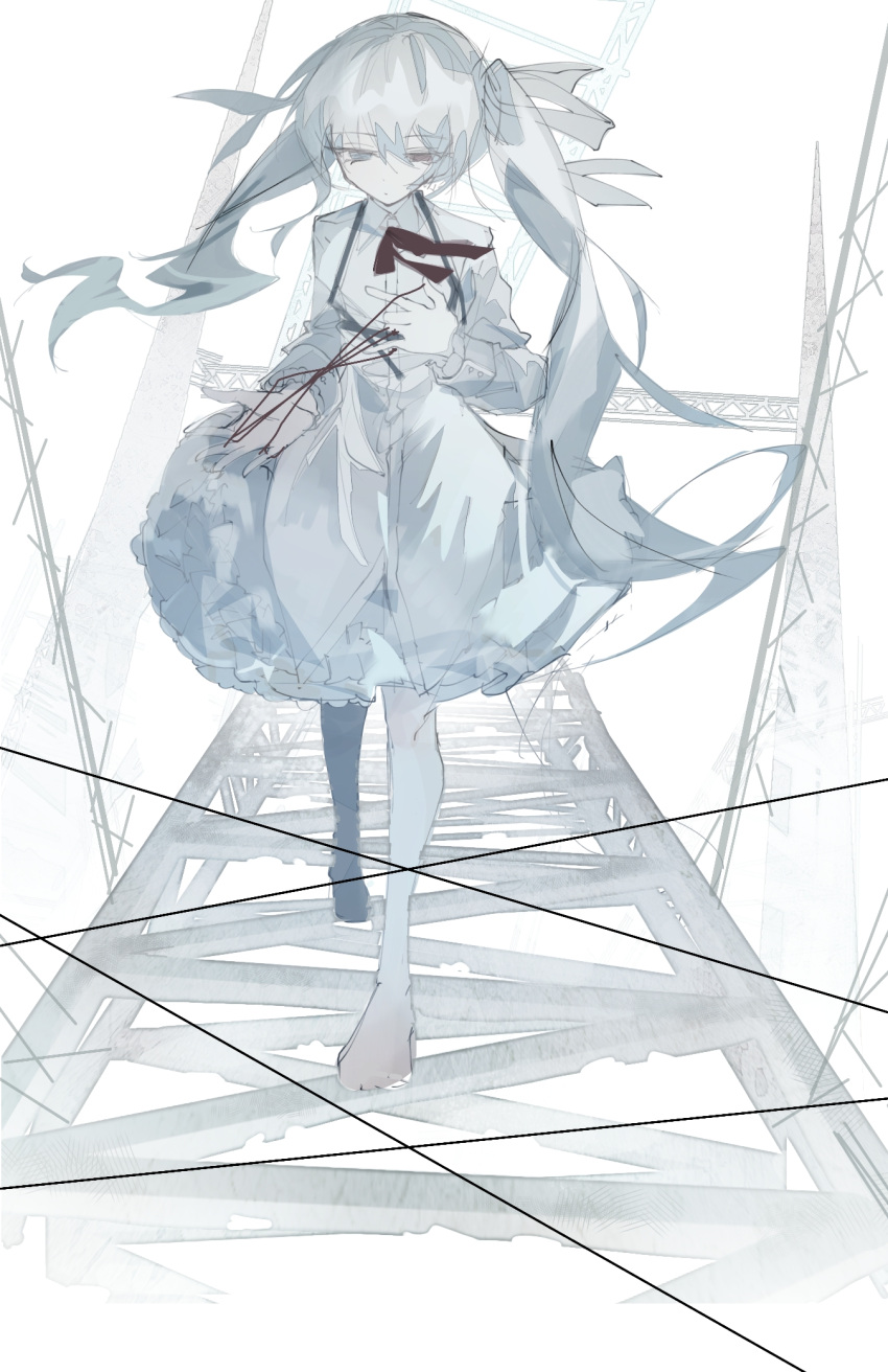 Safebooru - 25-ji miku expressionless full body hatsune miku ...