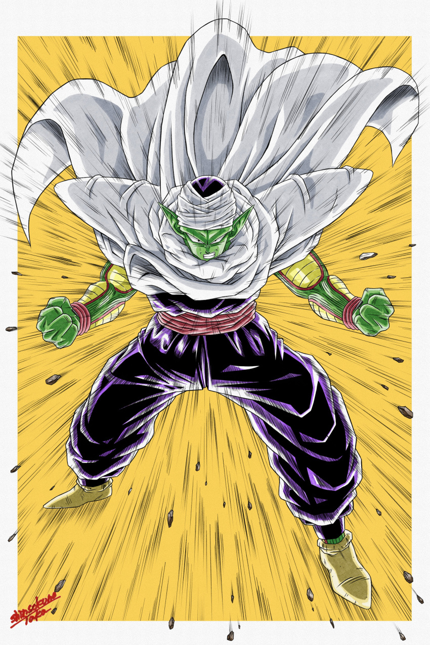 Safebooru - 1boy absurdres cape clenched hands clenched teeth colored ...