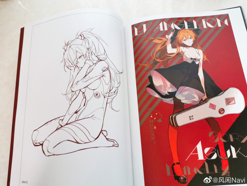 Safebooru - 1girl ask (askzy) black dress black hat black high heels blue eyes dress hat highres ...