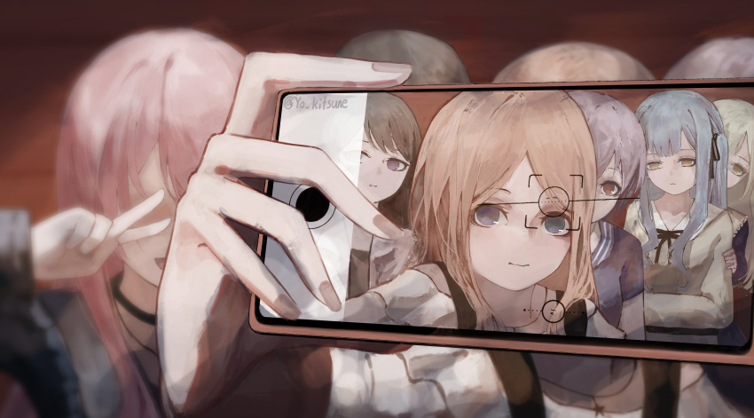 Safebooru - 6+girls absurdres bang dream! bang dream! it's mygo!!!!! black hair blue eyes blue ...