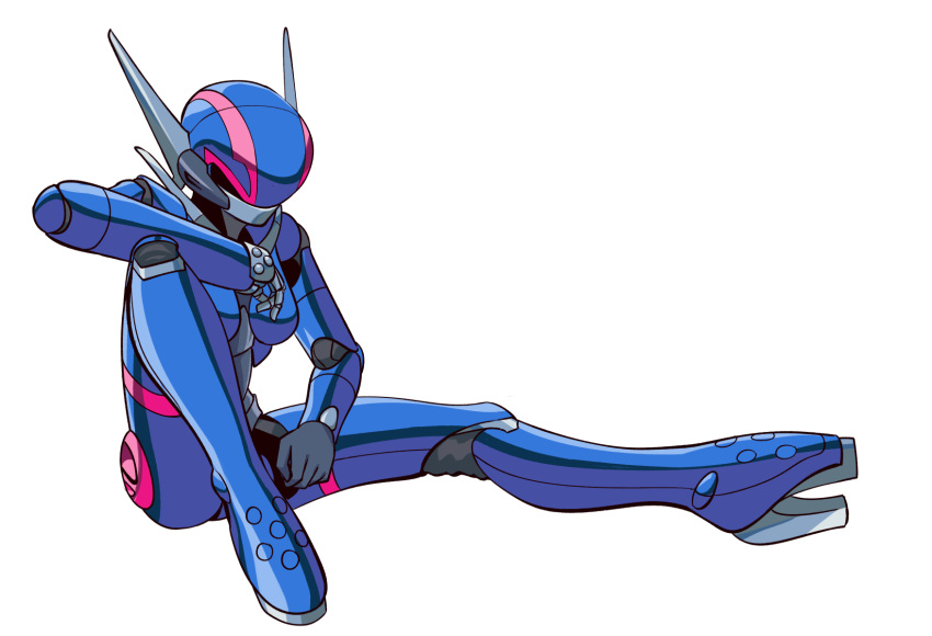 Safebooru 1990s Style 1girl Anime Coloring Arm On Knee Armor 0851