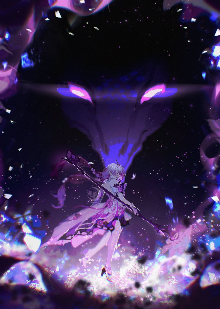 Safebooru - 1girl back backless dress backless outfit black background ...