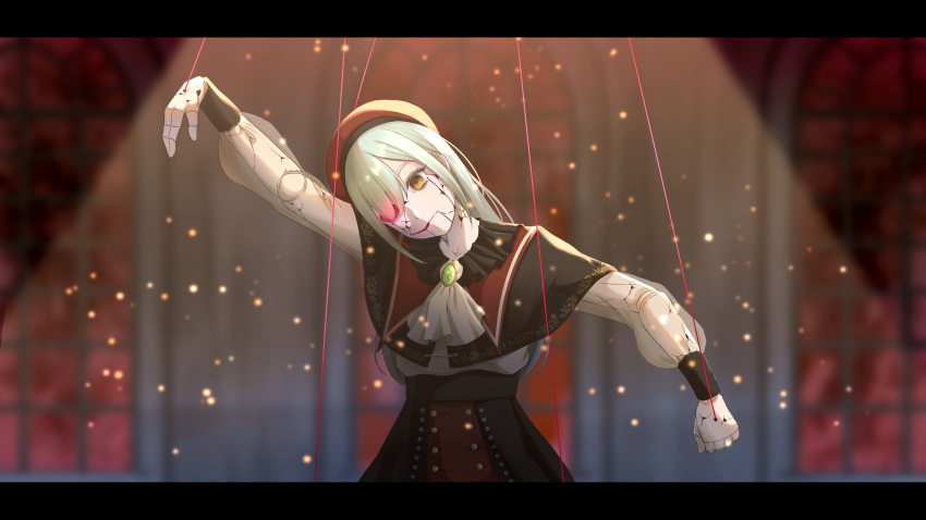 Safebooru - 1girl absurdres ascot bang dream! bang dream! it's mygo!!!!! beret black capelet ...