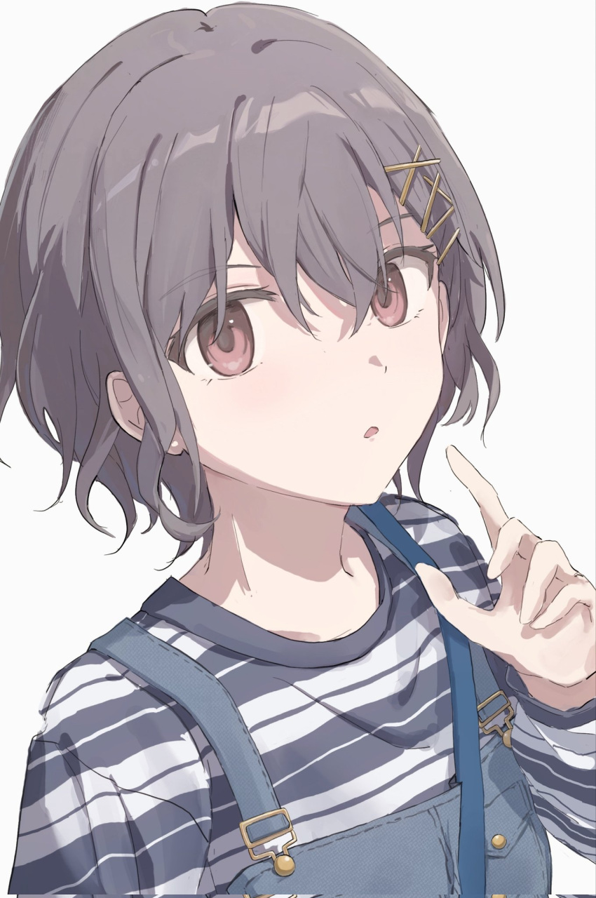 Safebooru - 1girl bang dream! bang dream! it's mygo!!!!! blue shirt brown eyes commentary ...