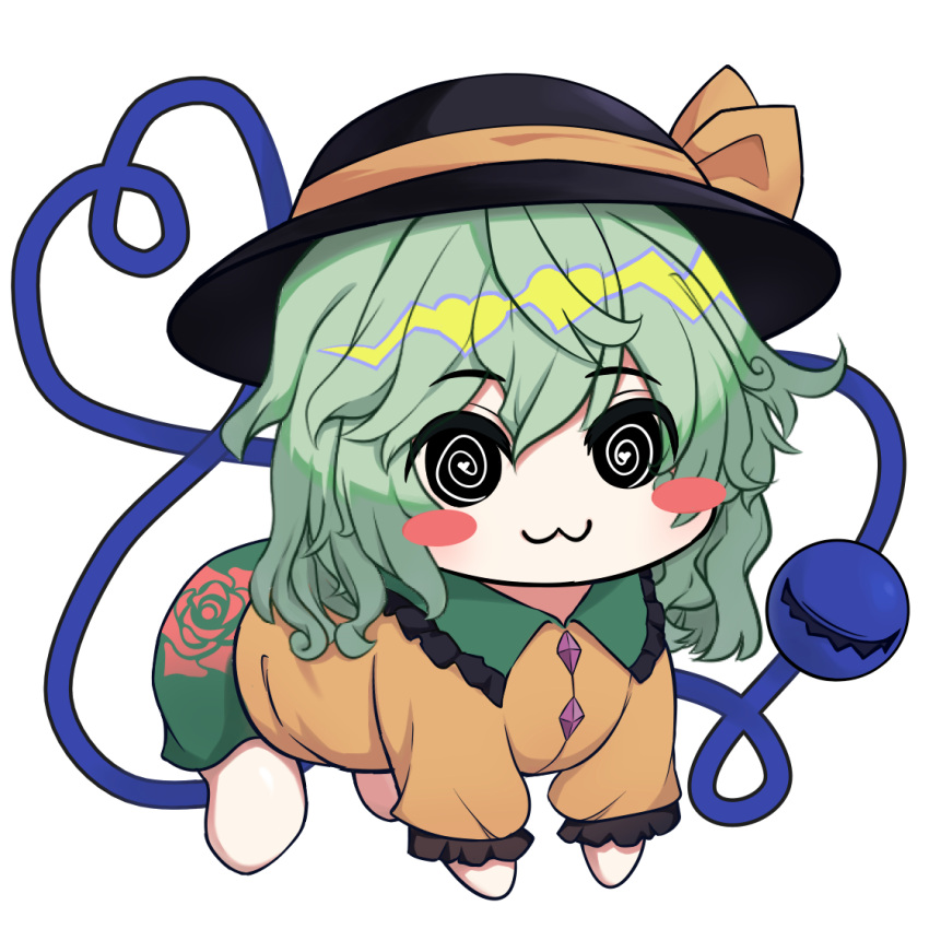 Safebooru - 1girl black eyes bow buttons chibi chibi only collared ...