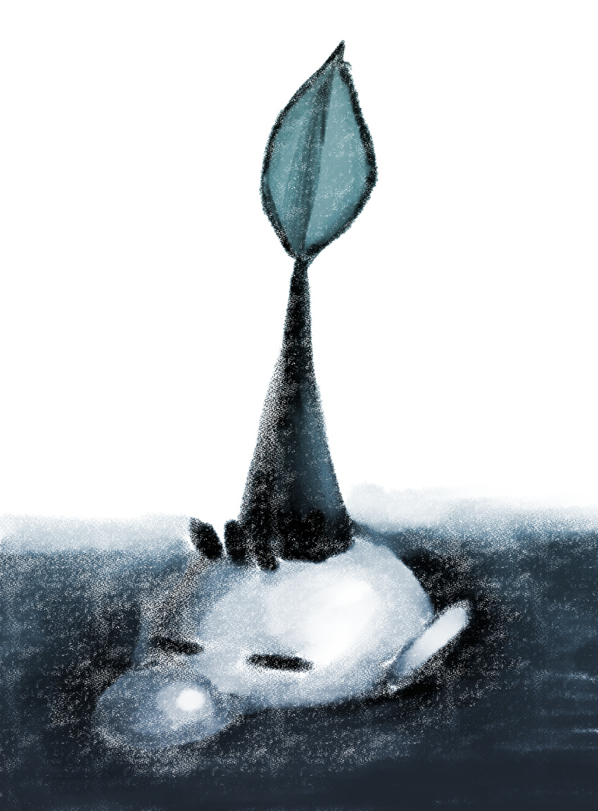 Safebooru - 1boy absurdres big nose buried closed eyes commentary ...