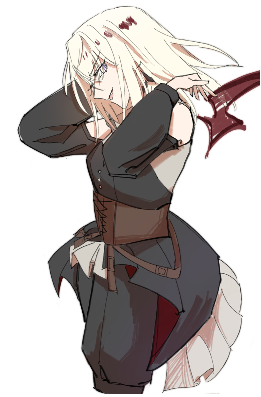 Safebooru - 1girl bang dream! bang dream! it's mygo!!!!! black dress blonde hair brown corset ...