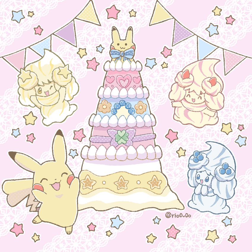 Safebooru - alcremie alcremie (berry sweet) alcremie (strawberry sweet ...